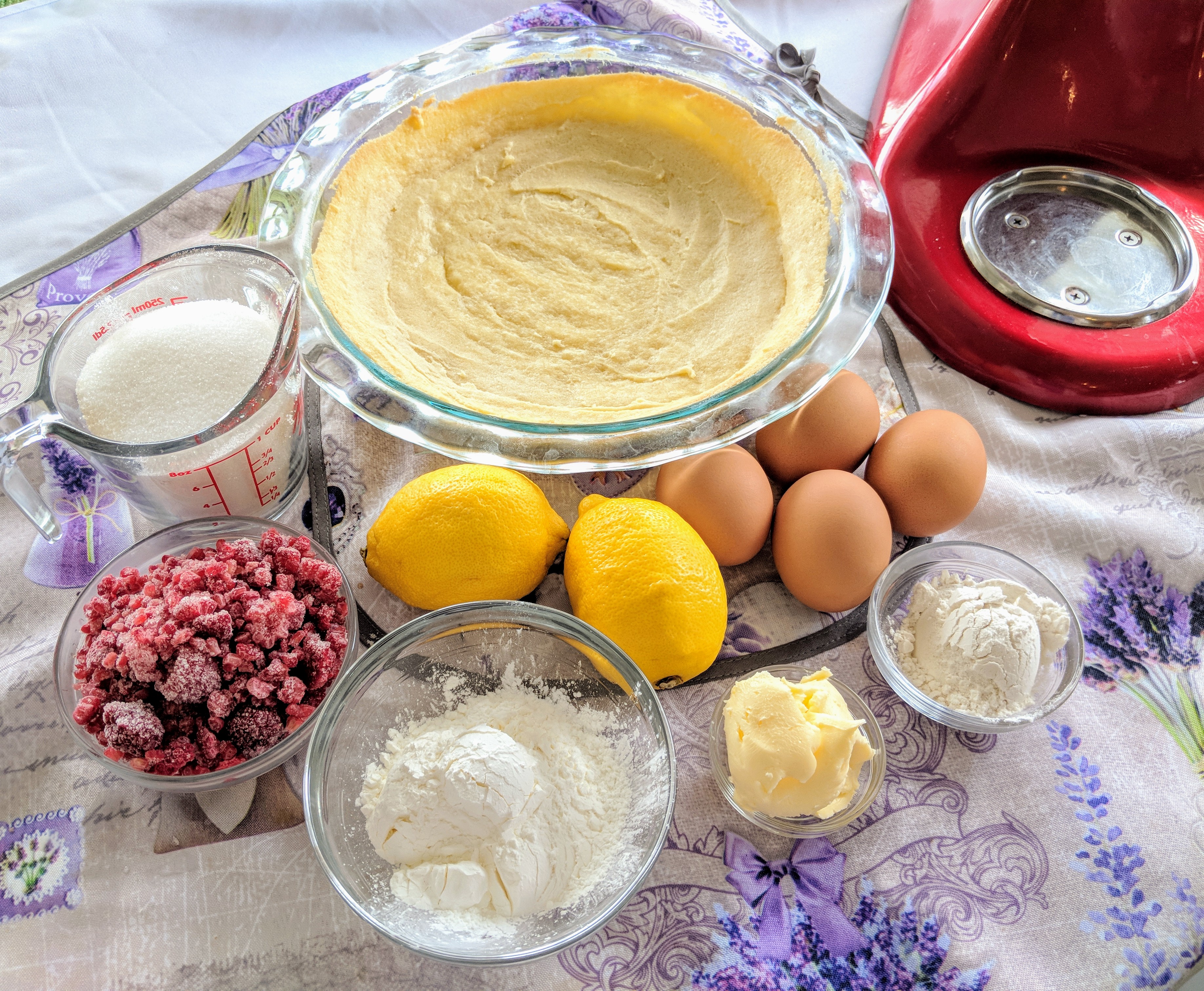 Homemade Raspberry Lemon Meringue Pie | Busy Little Bee