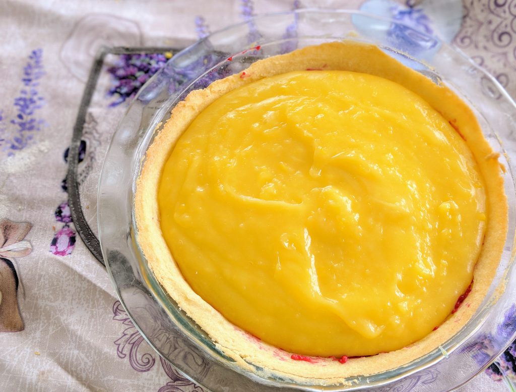 Homemade Raspberry Lemon Meringue Pie | Busy Little Bee
