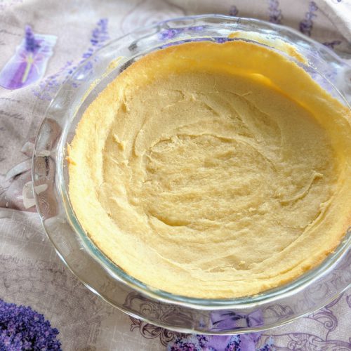 Homemade Gluten-Free Shortbread Pie Crust | | a recipe by Busy Little Bee
